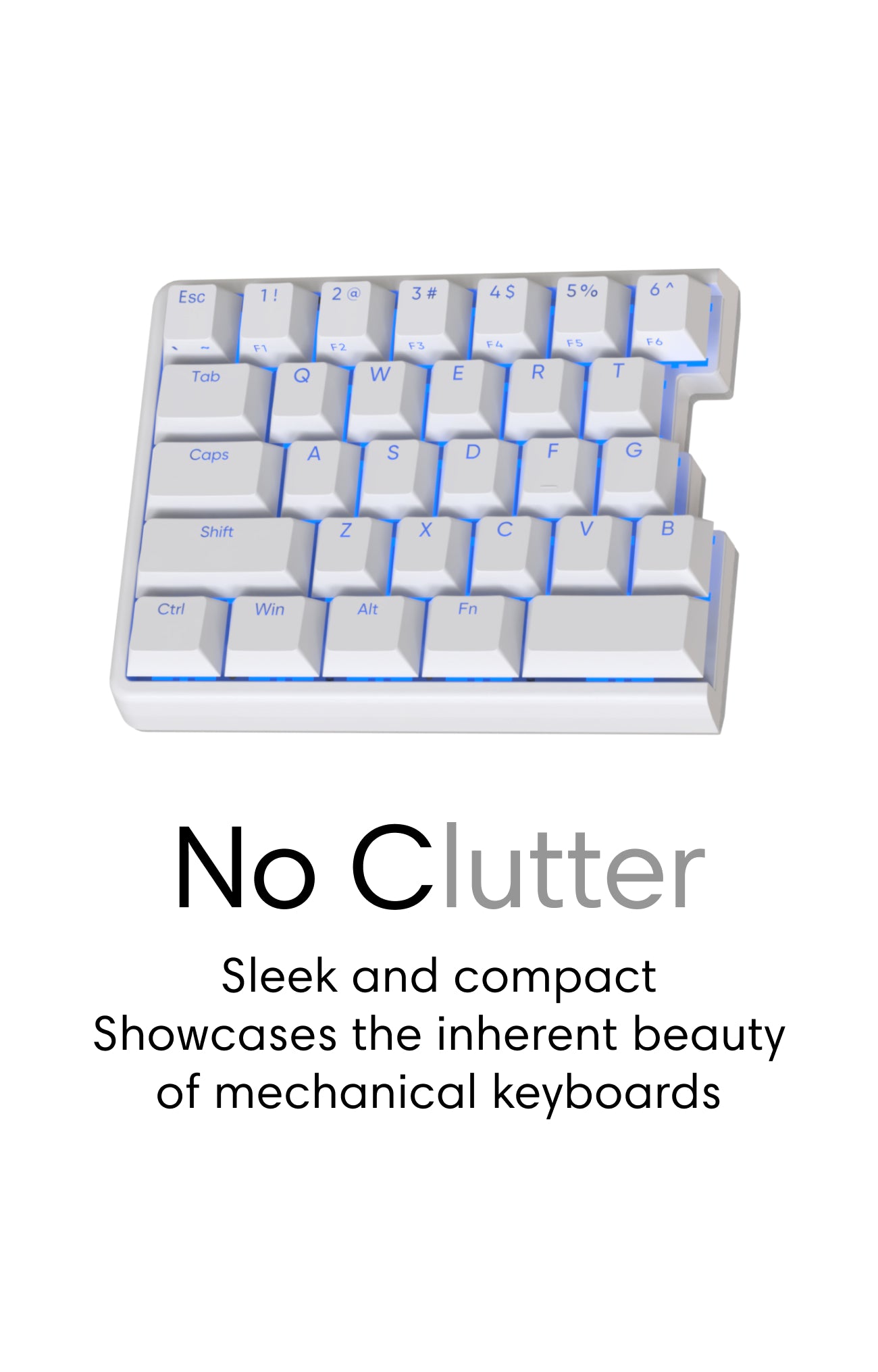 NocFree: Split Wireless Mechanical Keyboard