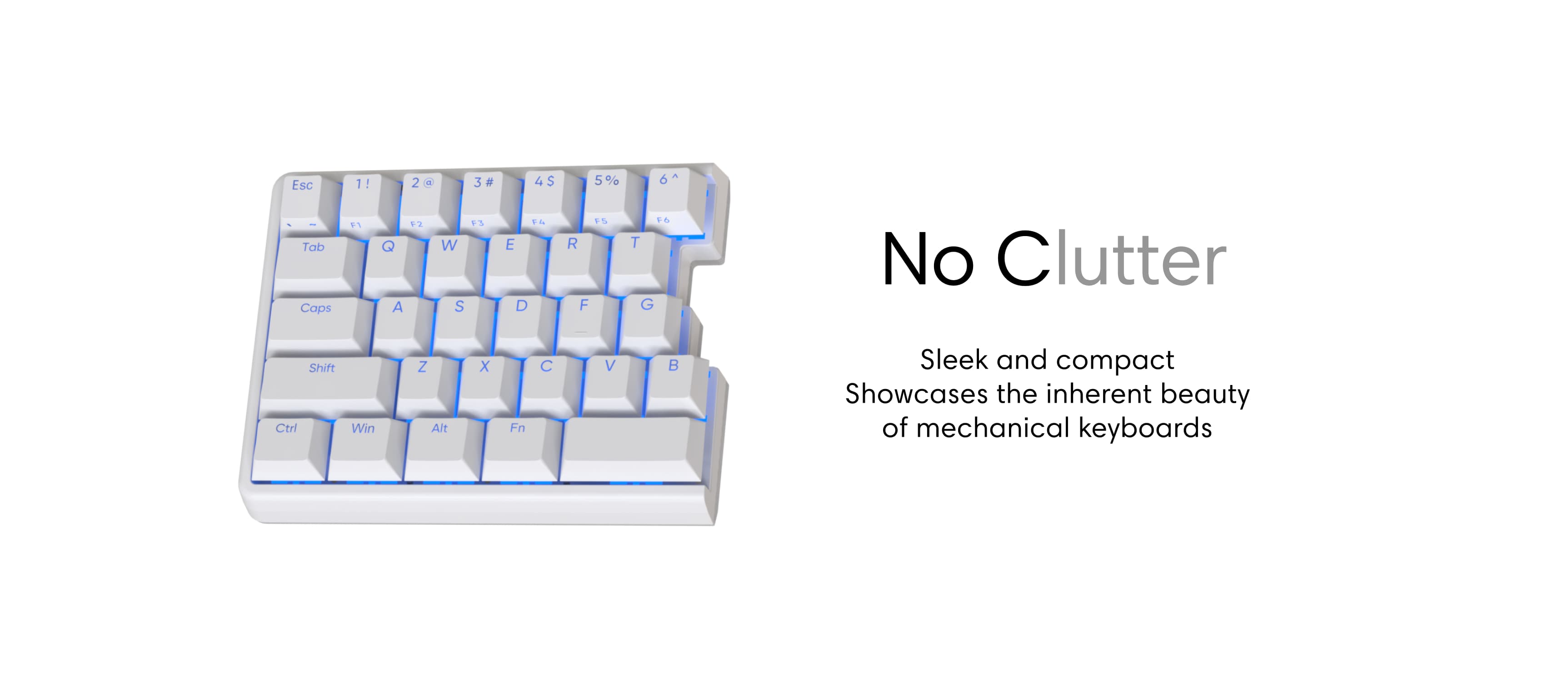 NocFree: Split Wireless Mechanical Keyboard