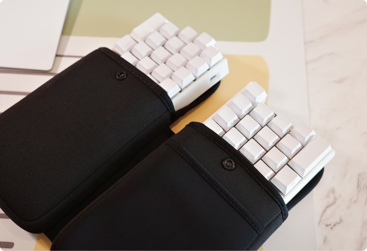 NocFree: Split Wireless Mechanical Keyboard