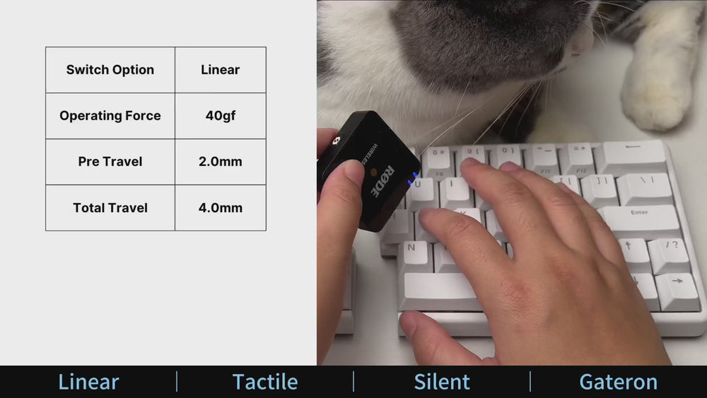 NocFree Lite Wireless Split Keyboard